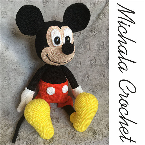 Ravelry: Crochet Mickey mouse pattern by Michala Hendrychová