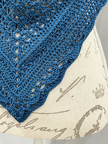 Ravelry: All About That Drape Shawl pattern by I Need It Crochet