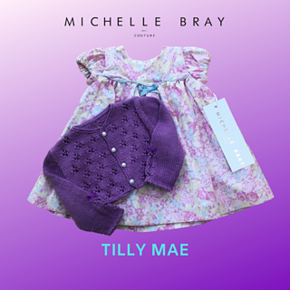 Ravelry: Tilly Mae Lace Cardigan pattern by Michelle Bray Designs