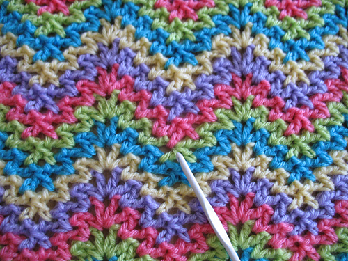 Ravelry: Express V Stitch Ripple Afghan pattern by Mara Thomas