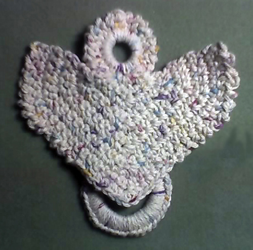 Ravelry: Angel Towel Holder pattern by Jennifer Christensen