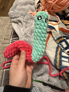 Ravelry: Jumbo Gummy Worm pattern by Mighty Luna