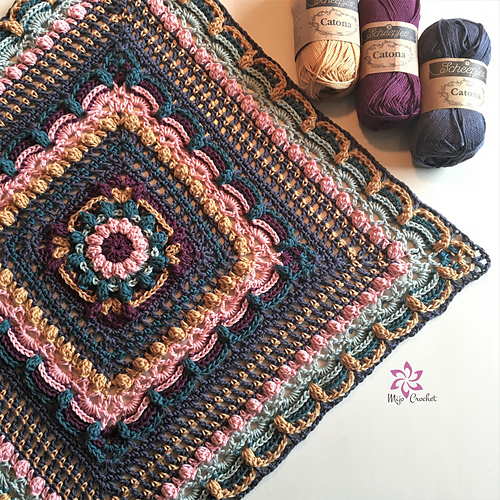 Ravelry: Squared Lost in Time pattern by Johanna Lindahl