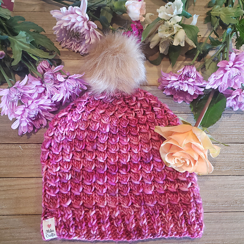 Ravelry: Fleur Potpourri Touque pattern by Mika Joelle