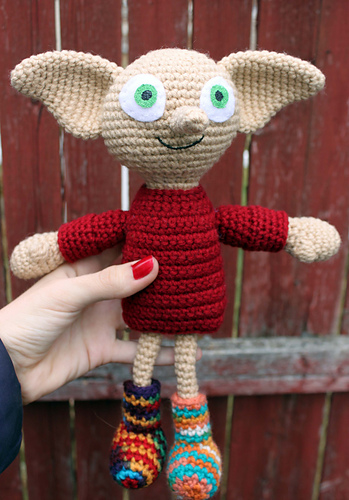 Ravelry: Dobby the Harry Potter House Elf pattern by Kristel