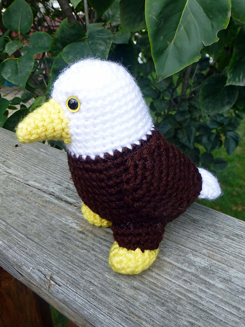 Ravelry: Bald Eagle Amigurumi Pattern pattern by Kristel