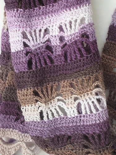 Ravelry: Easy Spider Web Scarf pattern by Millionbells