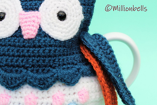 Ravelry: Owl Tea Cosy Animal Teacosy pattern by Millionbells