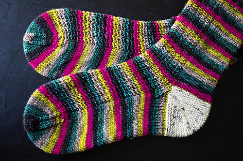 Ravelry: The Q Train Socks pattern by Knitting Expat Designs