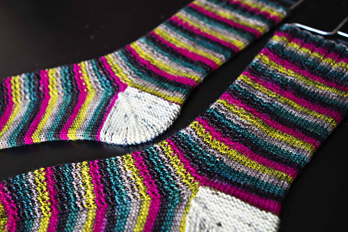 Ravelry: The Q Train Socks pattern by Knitting Expat Designs