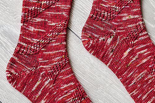 Ravelry: Candy Cane Socks pattern by Knitting Expat Designs