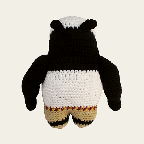 Ravelry: Kung Fu Panda pattern by Anabel Catalan