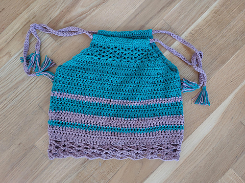 Ravelry: Tie Up Top pattern by I Need It Crochet
