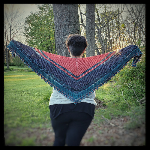 Ravelry: Novum Alas Shawl pattern by Kristina Ziese - Miramar Woods