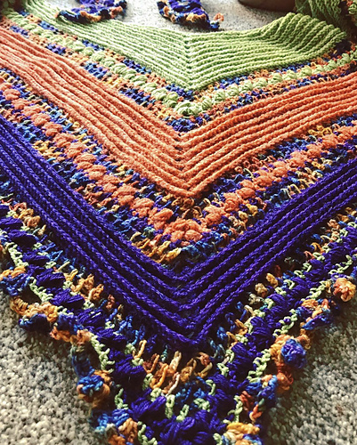 Ravelry: Novum Alas Shawl pattern by Kristina Ziese - Miramar Woods