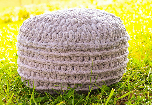 Ravelry: Pouf Ottoman pattern by Crazy4CrochetMomma