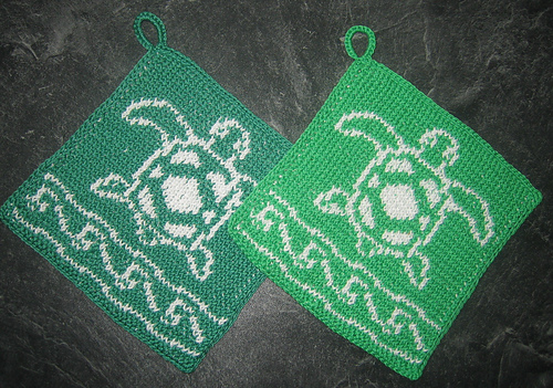 Ravelry: Sea Turtle Chart Remix pattern by Melanie Nordberg