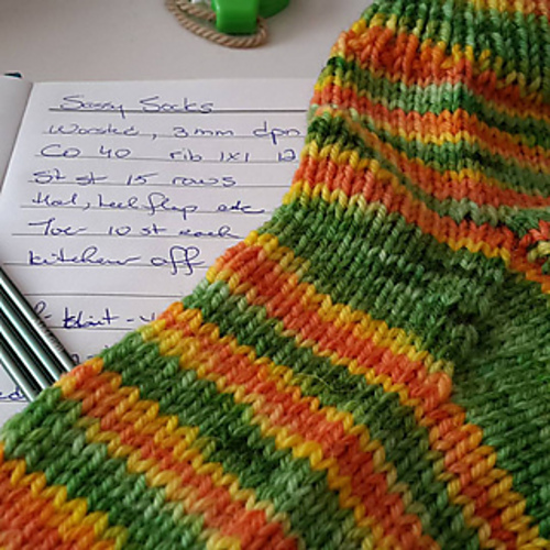 Ravelry: Sassy Socks pattern by Mirjam Weiss