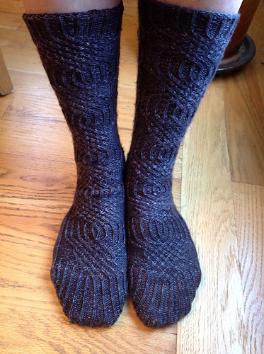 Ravelry: Wrought Iron Socks pattern by Maureen Foulds