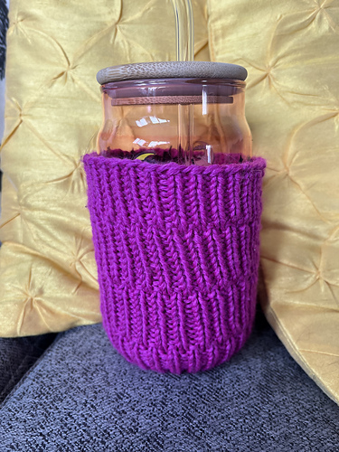 Ravelry: No Sweat Cup Cozy pattern by Lynette Vierra