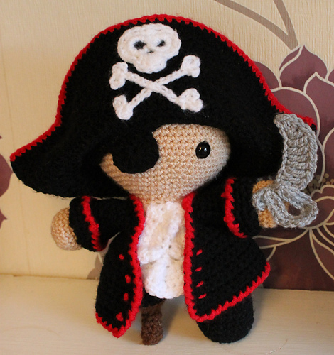 Ravelry: Pirate Pete pattern by Jinty Lyons