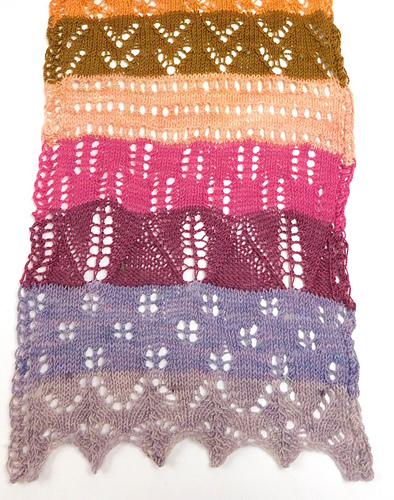 Ravelry: 2023 Advent Knit-A-Long Scarf pattern by Suzi Ashworth