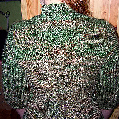 Ravelry: #44 Ruffled Jacket pattern by James Coviello