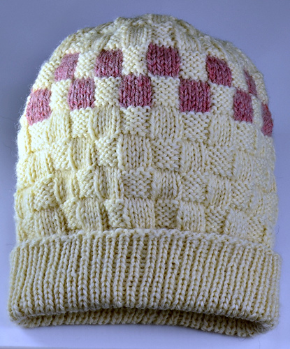 Ravelry: Checkerboard Slouch Hat pattern by Sara Setters