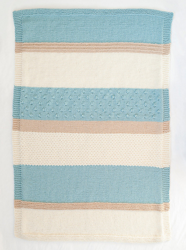 Ravelry: Textured Baby Blanket pattern by The Woven Co