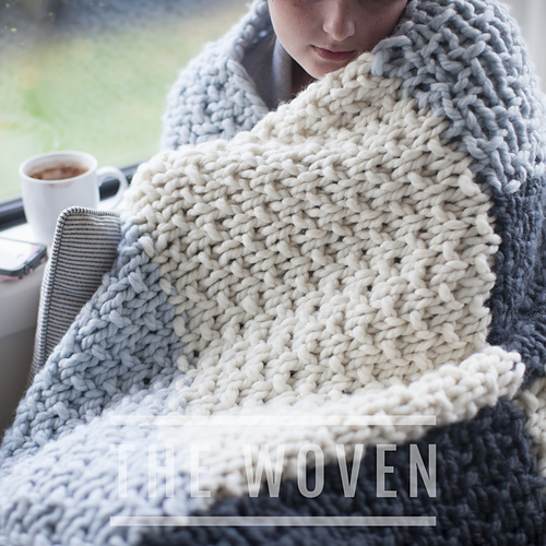 Ravelry: Mega Cabin Blanket pattern by The Woven Co