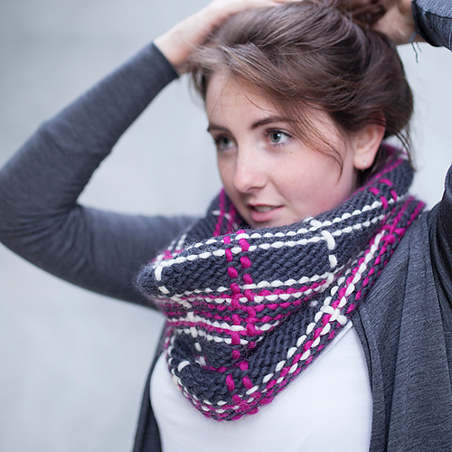 Ravelry: Tartan Themed Snood pattern by The Woven Co
