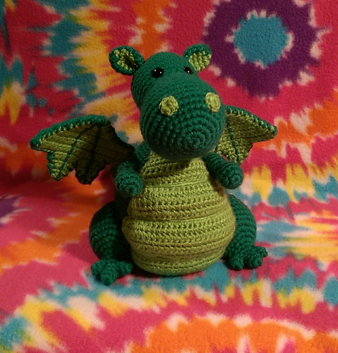 Ravelry: Yoki the dragon amigurumi pattern by Mariska Vos-Bolman
