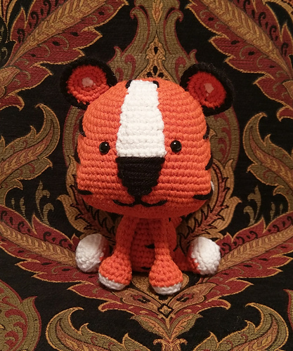 Ravelry: Amigurumi Tito The Tiger pattern by Yarn Society