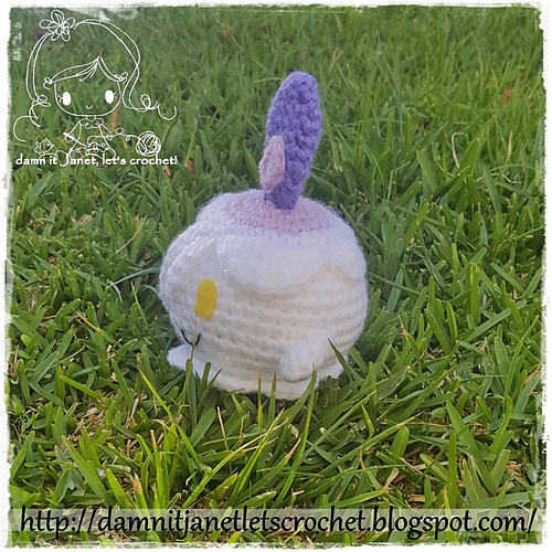 Ravelry: Chibi Litwick (pokemon) pattern by Janet Carrillo