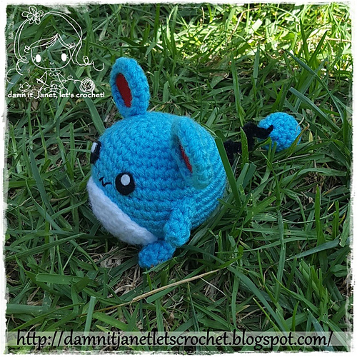Ravelry: Chibi Marill (pokemon) pattern by Janet Carrillo