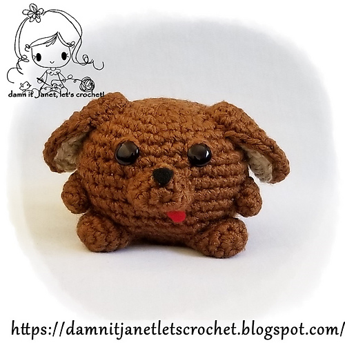 Ravelry: Round Plush Puppy pattern by Janet Carrillo