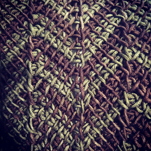 Ravelry: Tunisian Reversible Scarf TAL/CAL pattern by Megan Cullison