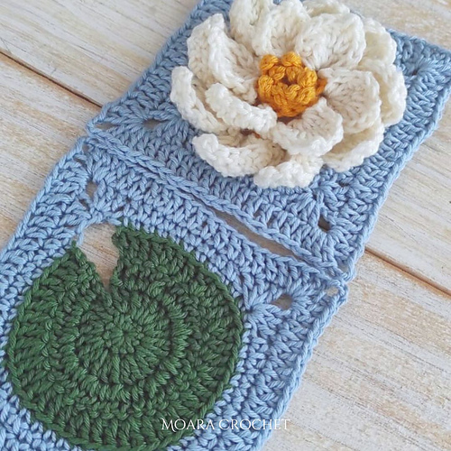 Ravelry: Water Lily Granny Square pattern by Roseanna Murray