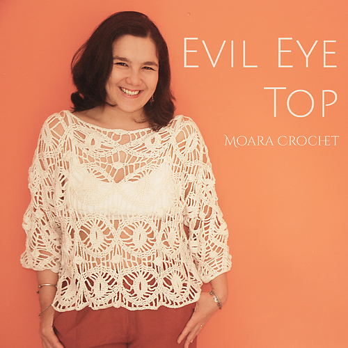 Ravelry: Evil Eye Top pattern by Roseanna Murray