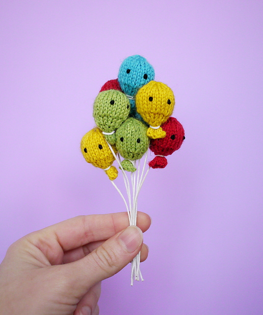 Ravelry: Tiny Balloons pattern by Anna Hrachovec