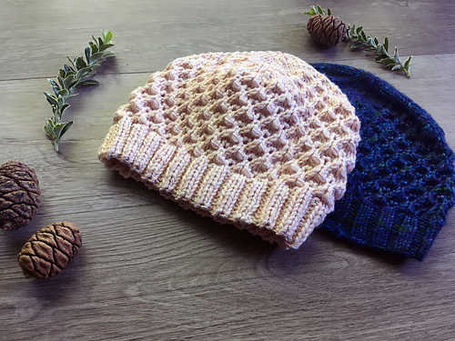 Ravelry: Swiss Alps Lace Hat pattern by NeedleCrafted