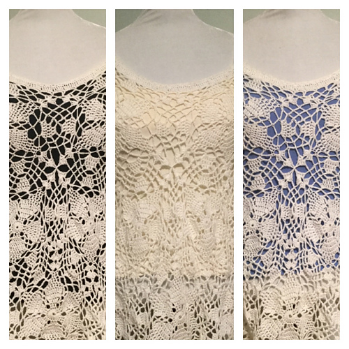 Ravelry: Floral Lace Tunic Tank Top pattern by Kristen Stein