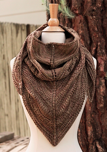 Ravelry: Rosewood Shawl Revisited pattern by Modern Qulture
