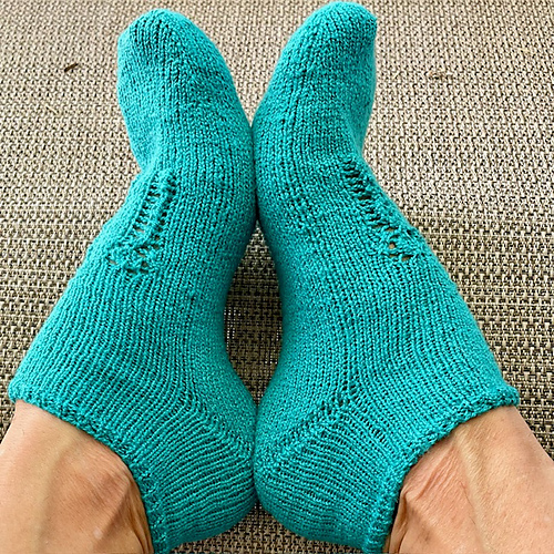 Ravelry: May Flowers Shorty Socks pattern by Molly Conroy