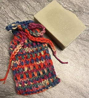 Ravelry: Very Sudsy Soap Sack pattern by Molly HatChick