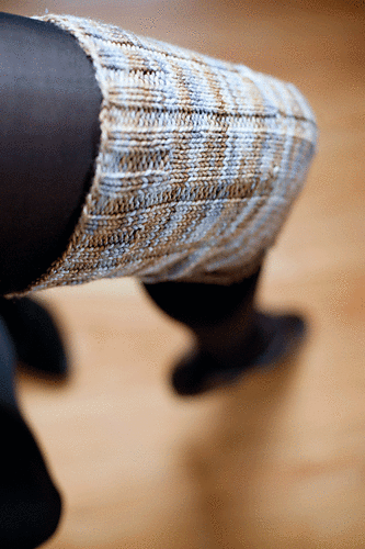Ravelry: Ribbed Thigh Highs / Glimmering Thigh Highs pattern by Lion ...