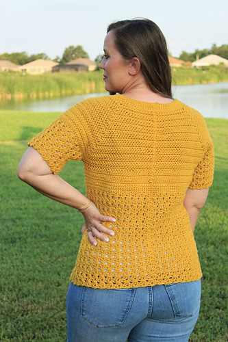 Ravelry: Primrose Blouse pattern by Michelle Ferguson
