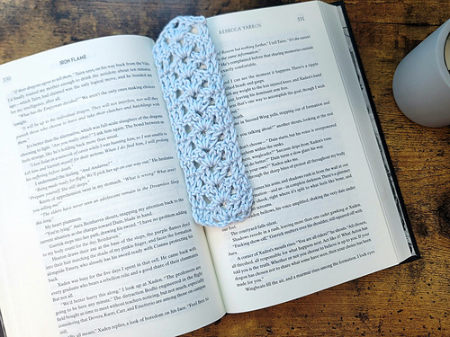 Ravelry: Book Bestie Bookmark pattern by Michelle Ferguson