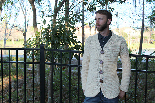 Ravelry: Dude Cardigan pattern by Michelle Ferguson