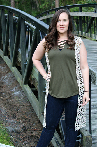 Ravelry: Summer Stroll Vest pattern by Michelle Ferguson